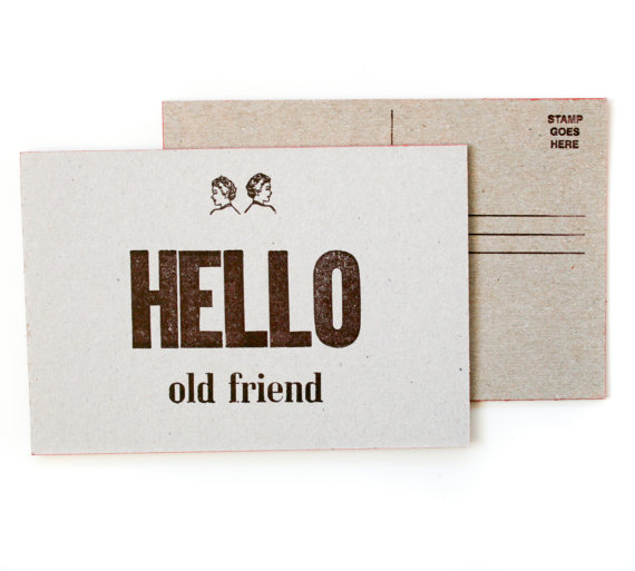 Hello Old Friends – The Shitty Housewife